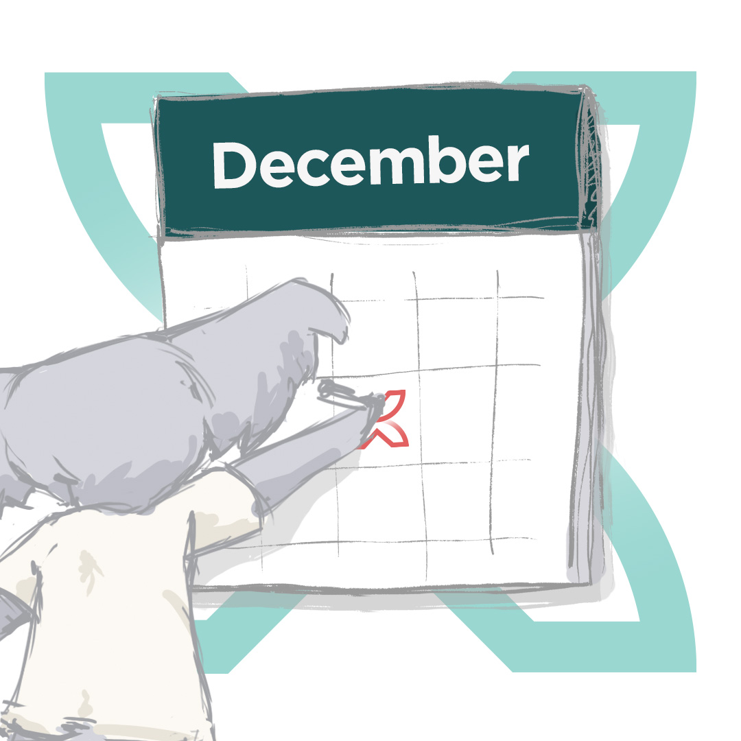 Koala Digital Social Media Content Calendar December 2024!